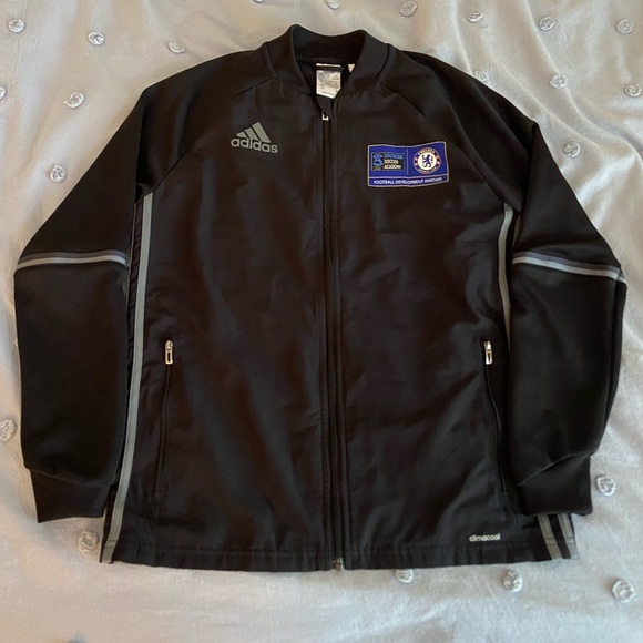 adidas | Jackets & Coats | Adidas Chelsea Football Club Climacool Full ...
